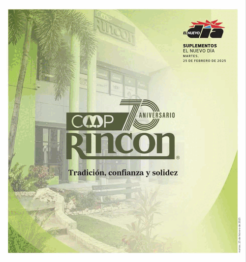 Suplemento Coop Rincón 70 Aniversario 2025