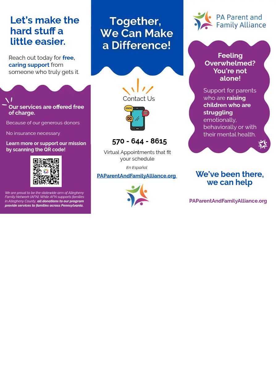 Refer a family to the Parent Alliance