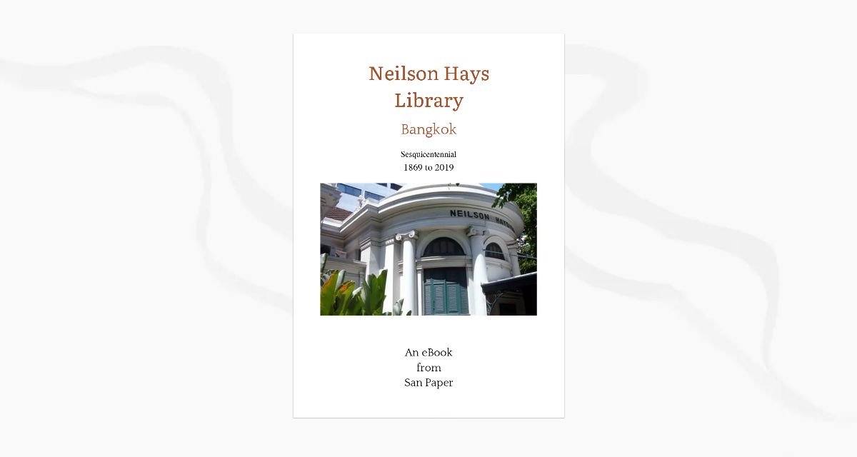 Neilson Hays Library Bangkok