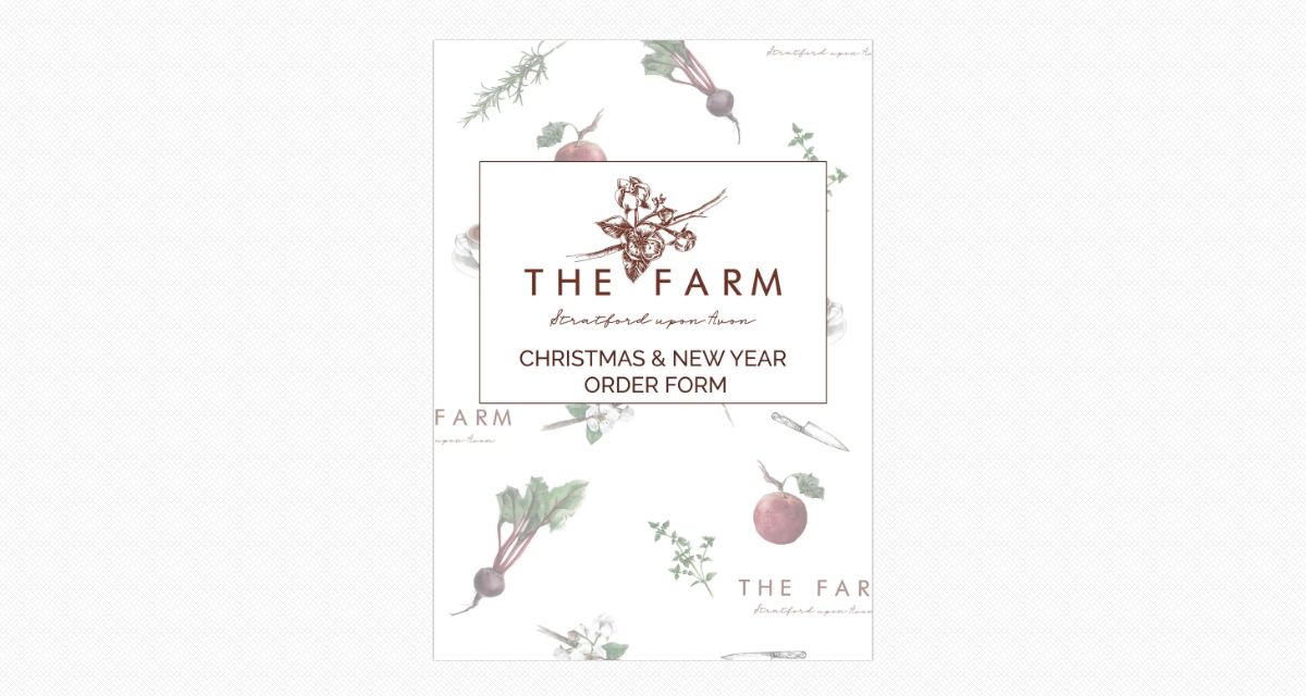 Christmas Order Form 2021