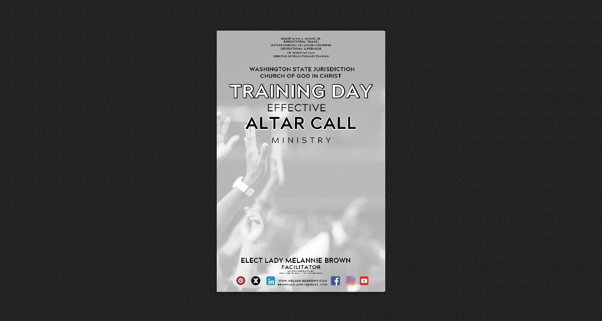 Effective Altar Ministry