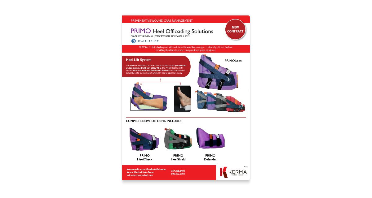 PRIMO - Heel Offloading Solutions Brochure