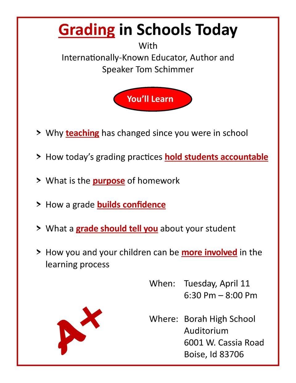 Sound Grading Practices