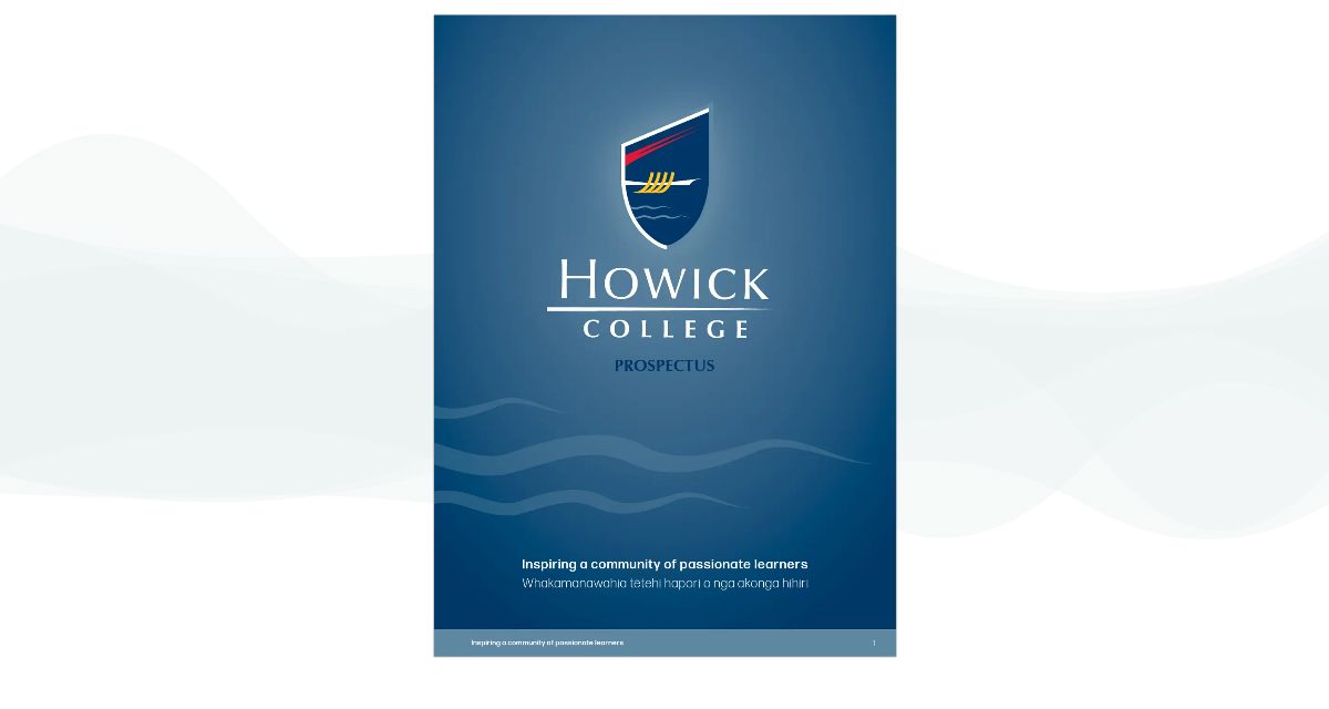 Howick College Prospectus