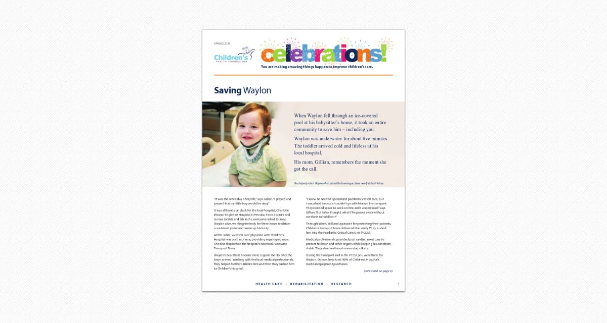 Children's Spring Newsletter 2024 : simplebooklet.com