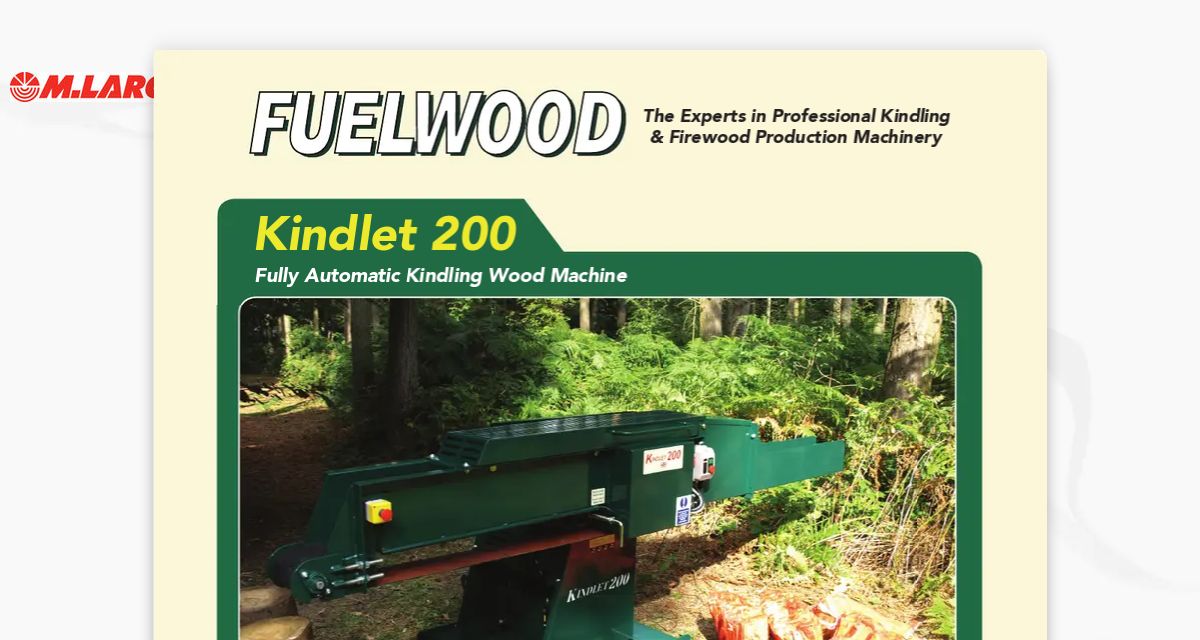 Fuelwood Kindling Machines