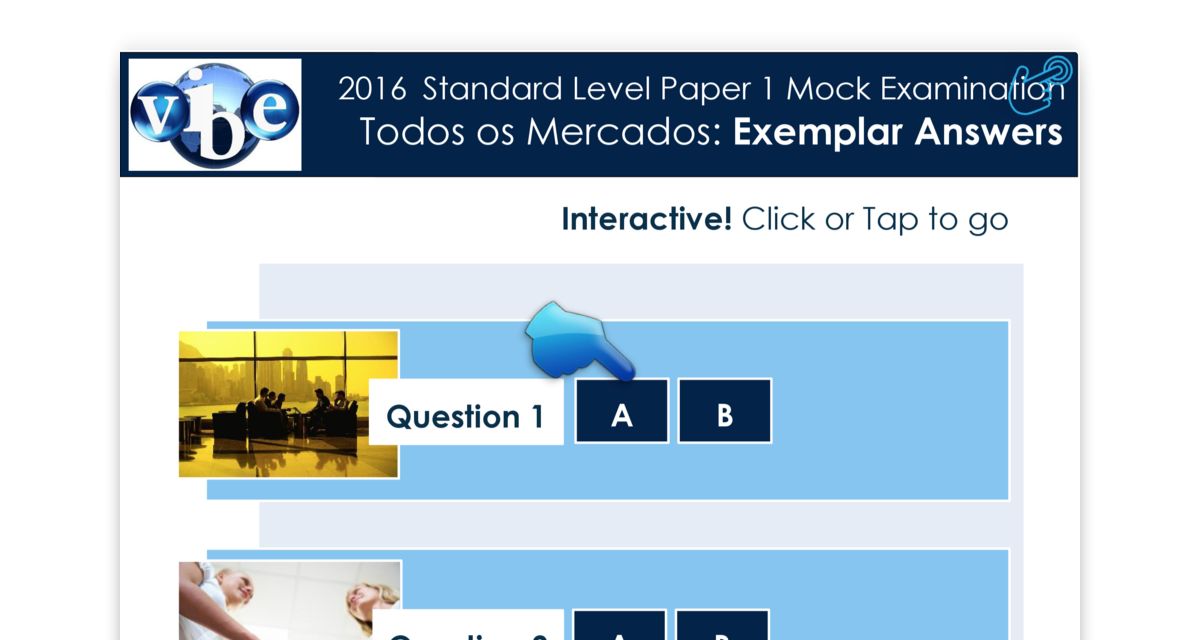 Model Answers TM SL 2016 Paper