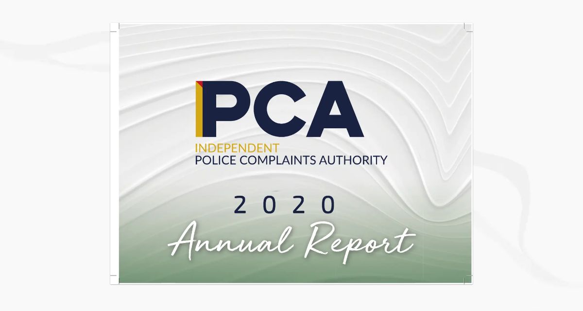 PCA Annual Report 2019 / 2020