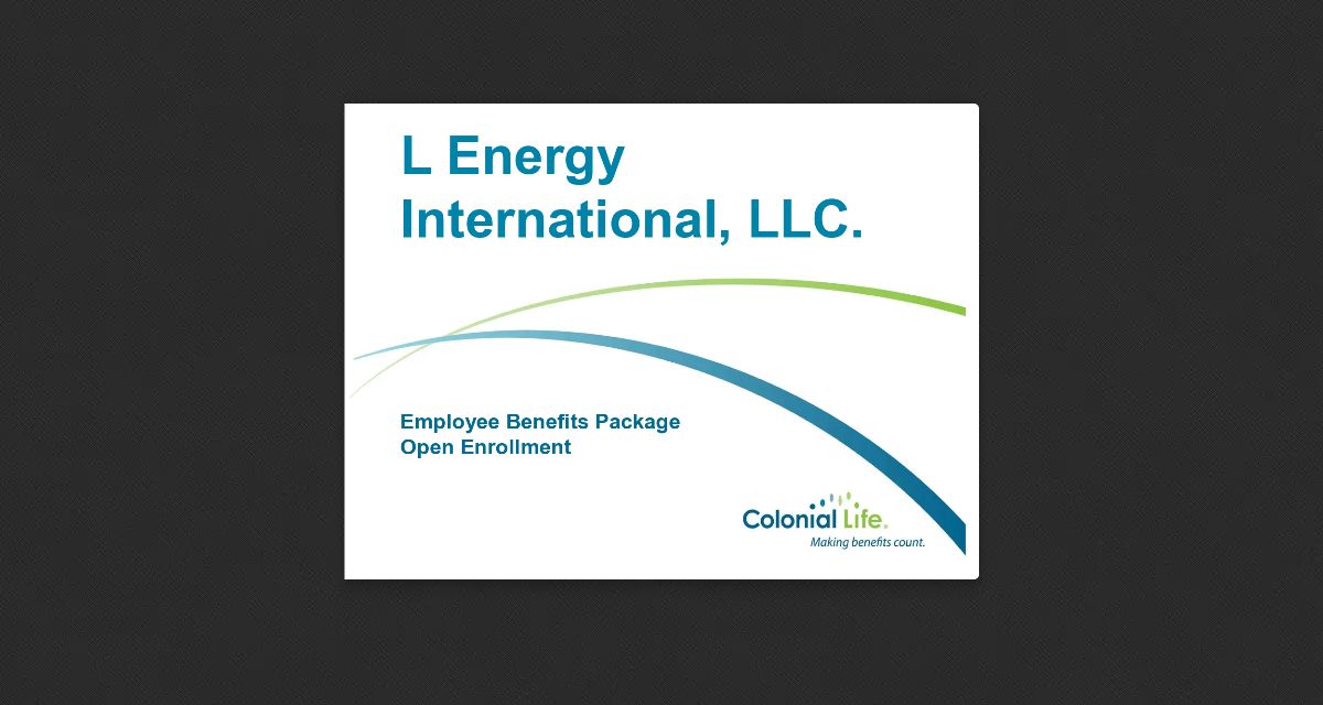 LEI Colonial Open Enrollment Present