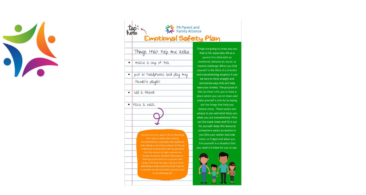 Emotional Safety Plan Tip Sheet