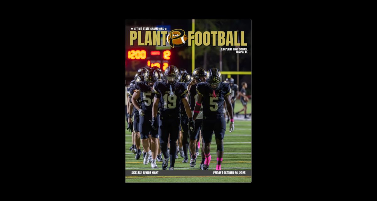 2025 Plant Football Game Program : simplebooklet.com