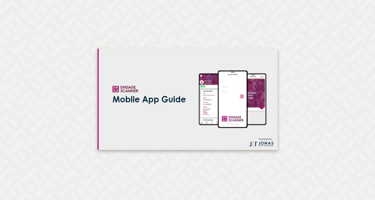 Engage Scanner App User Guide