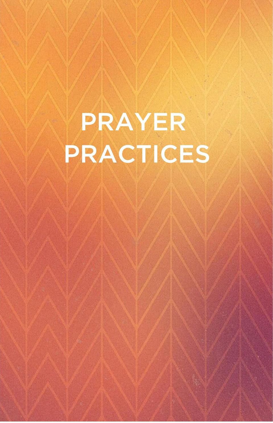 Prayer Practices
