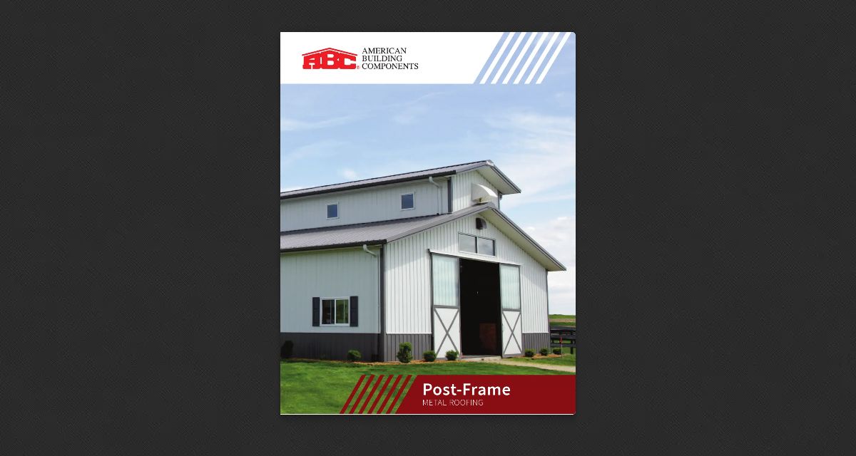 ABC - American Building Components - Post Frame Brochure
