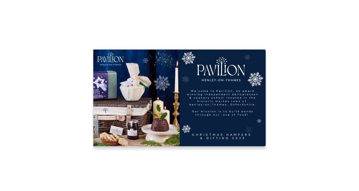 Pavilion Christmas Gifts : simplebooklet.com