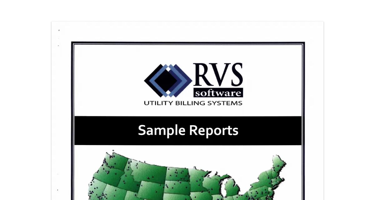 RVS Mosaics Sample Reports
