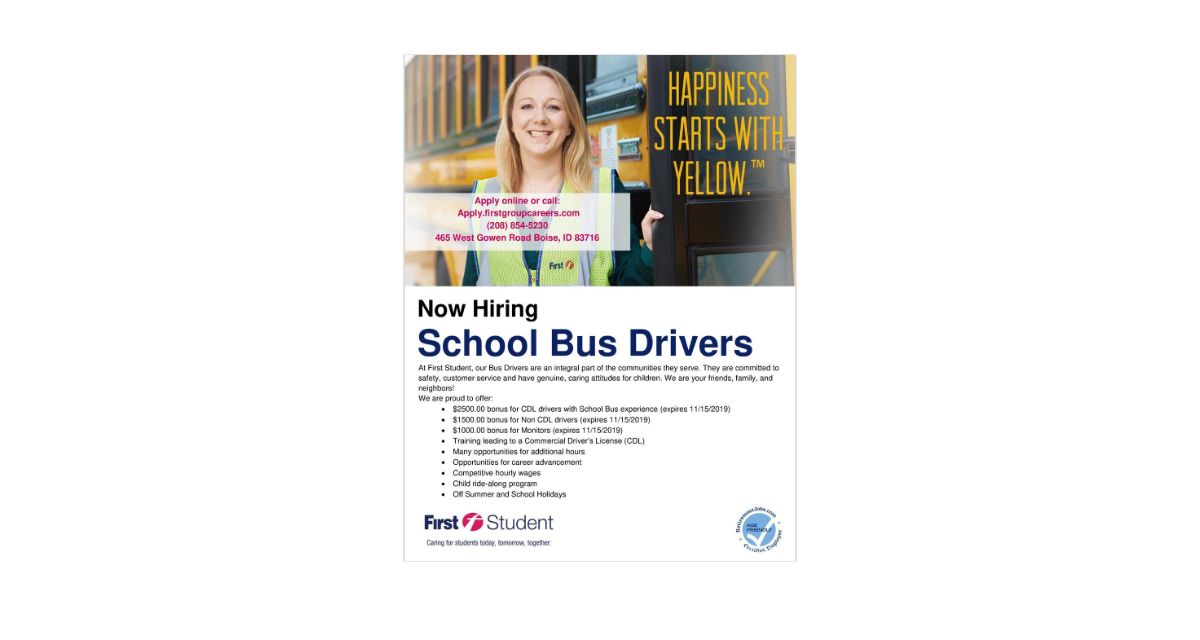 Bus Recruitment Flyer