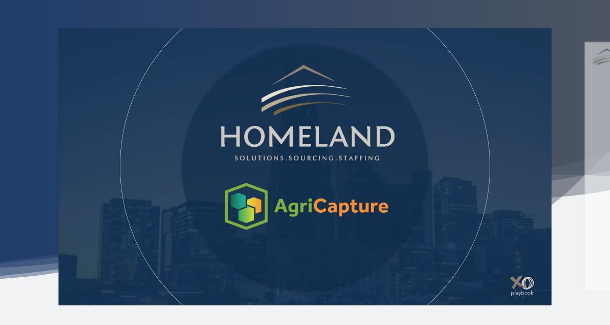 Homeland | AgriCapture Playboo