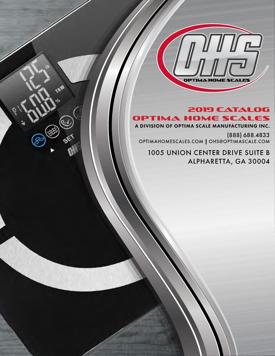 Optima Home Scales 2019 Catalog : simplebooklet.com