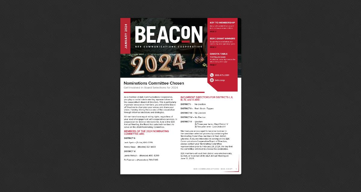 2024 January Beacon