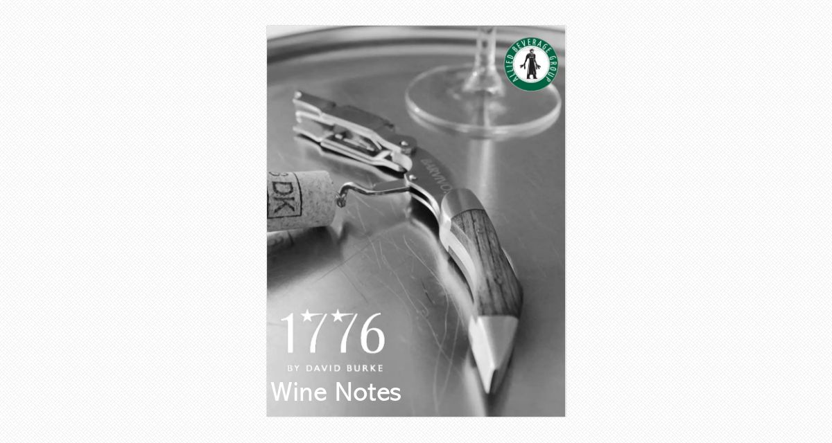 1776 Wine Notes