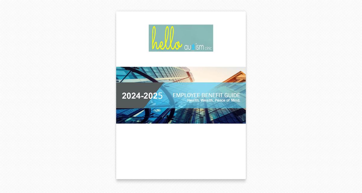 Hello Autism Clinic Benefit Guide