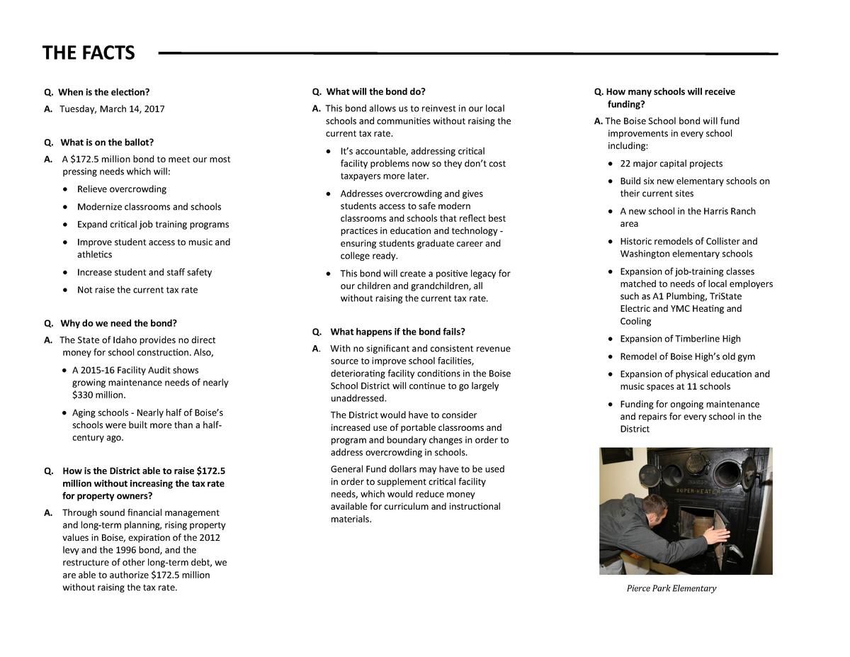 2017 Bond Information Brochure