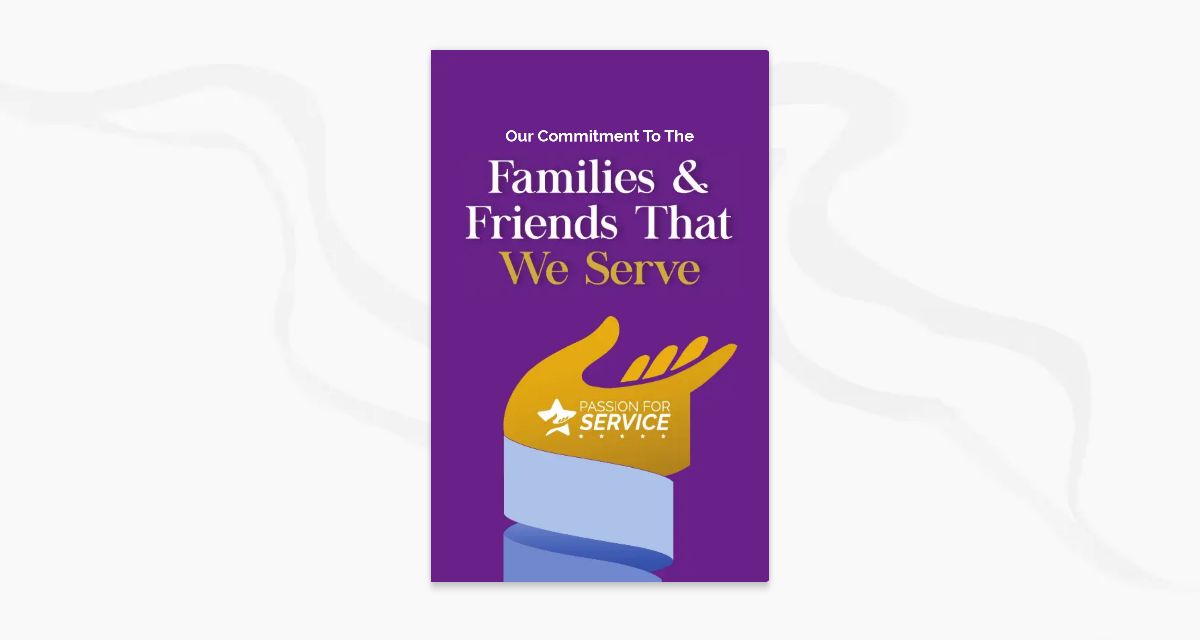 Passion For Service Booklet
