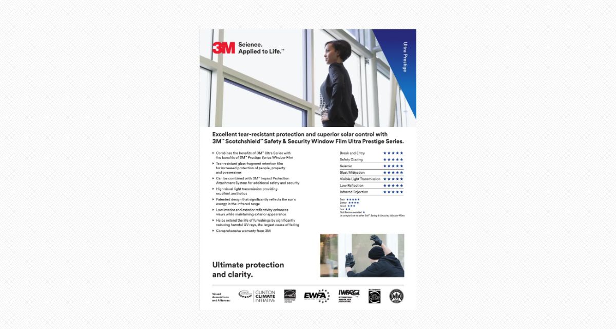 3M™ Security Film Ultra Prestige