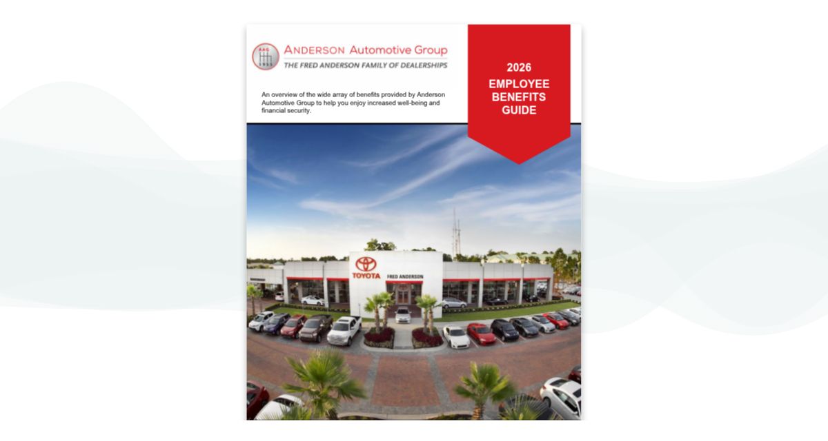 Anderson Automotive Group 2026 Benefits Guide