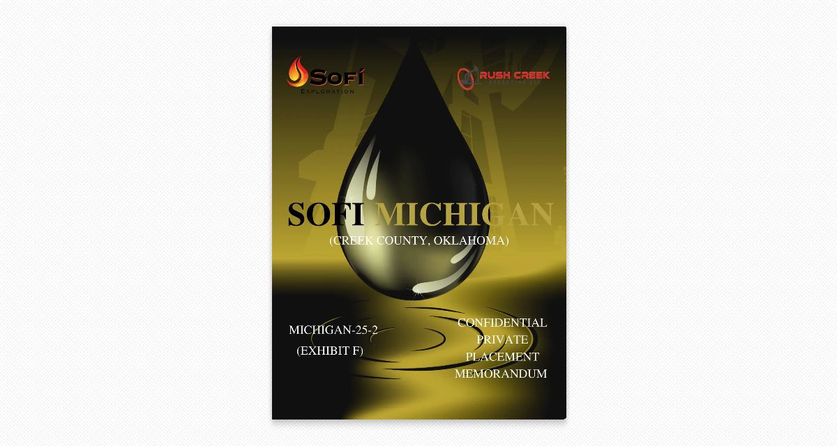 Sofi Michigan Offering Book