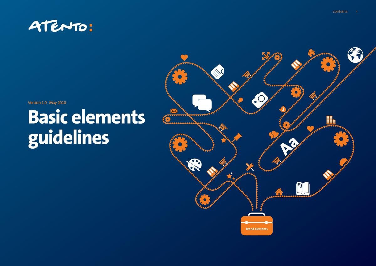 Atento Brand Guide : simplebooklet.com