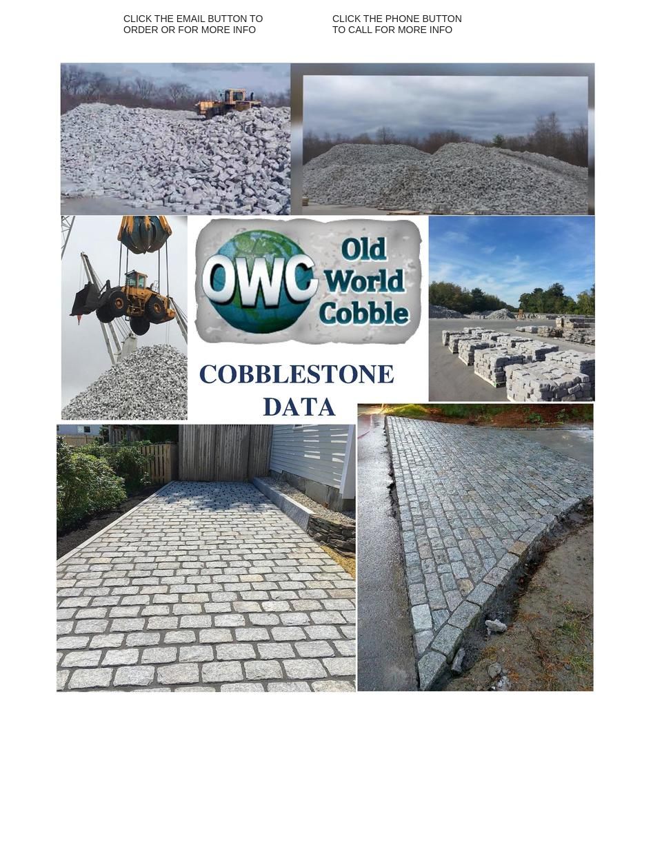 COBBLESTONE DATA INFO 2020