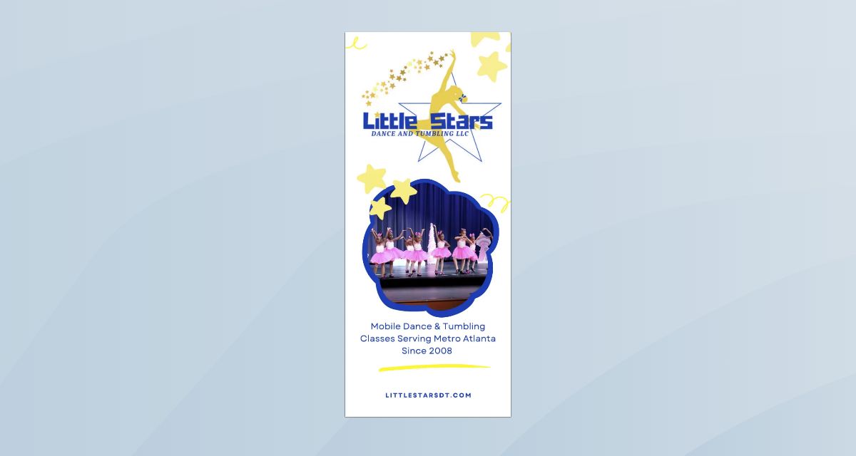 LITTLE STARS DANCE AND TUMBLING BROCHURE 25-26 : simplebooklet.com