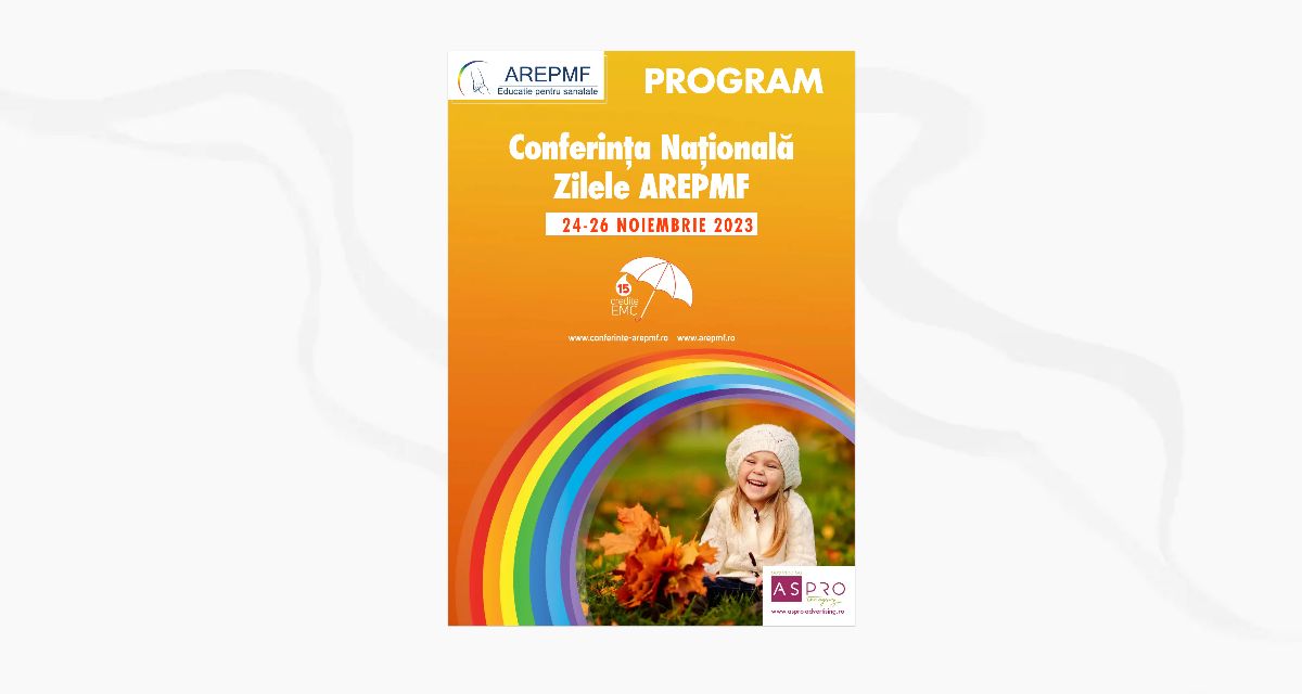 Program Zilele AREPMF 24-26 noiembrie 2023