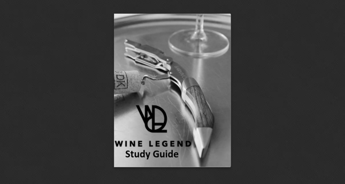 Wine Legend Study Guide