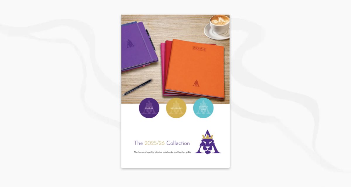 Diary, notebook and gifts collections 2026