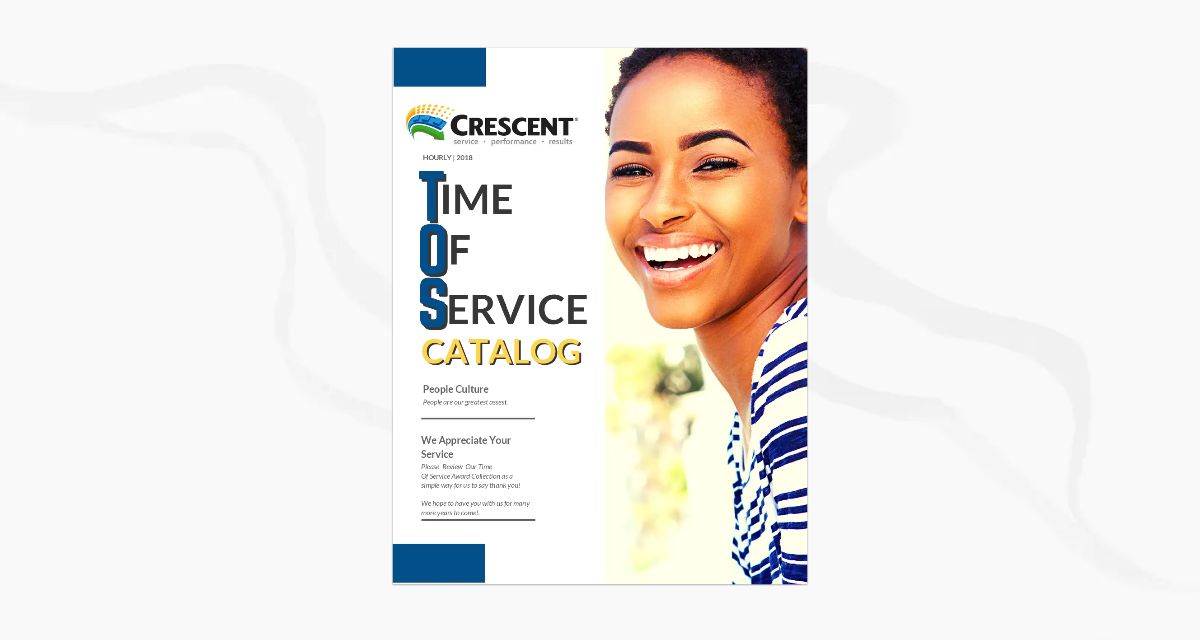 Hourly Time of Service Catalog