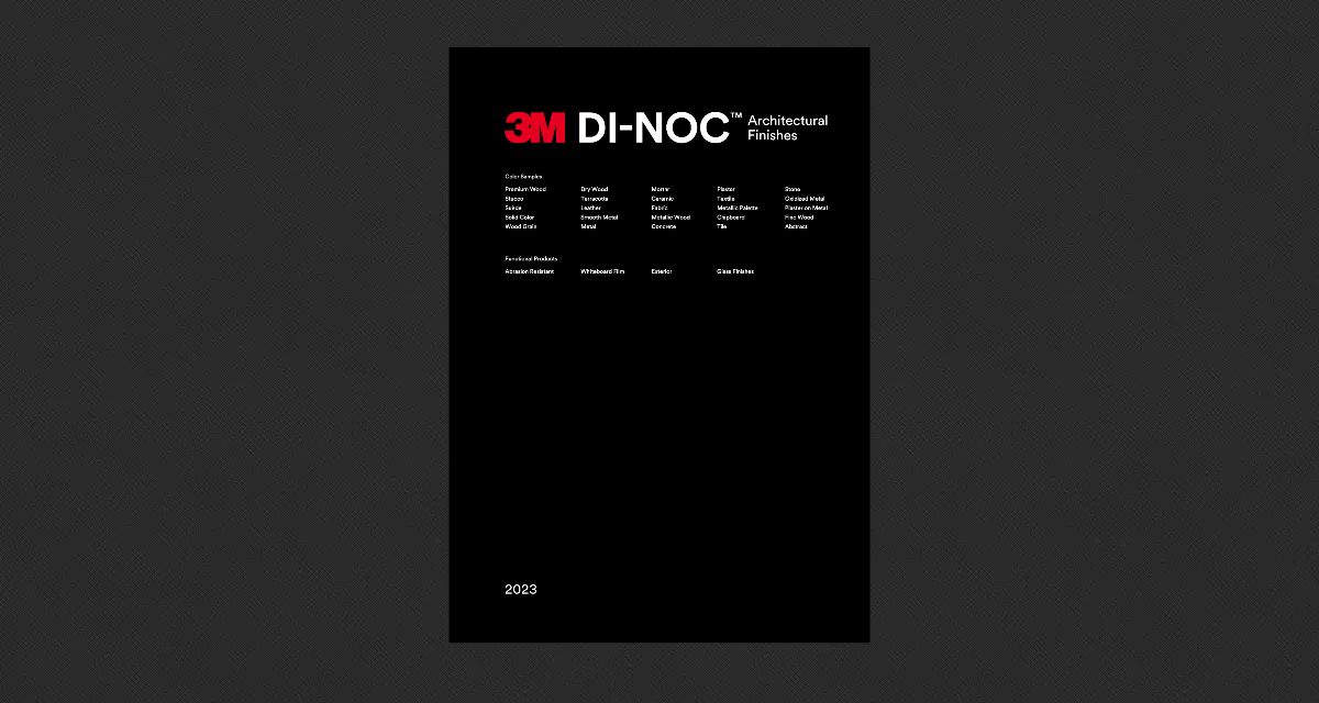 2021-2023 3M DI-NOC Sample Book