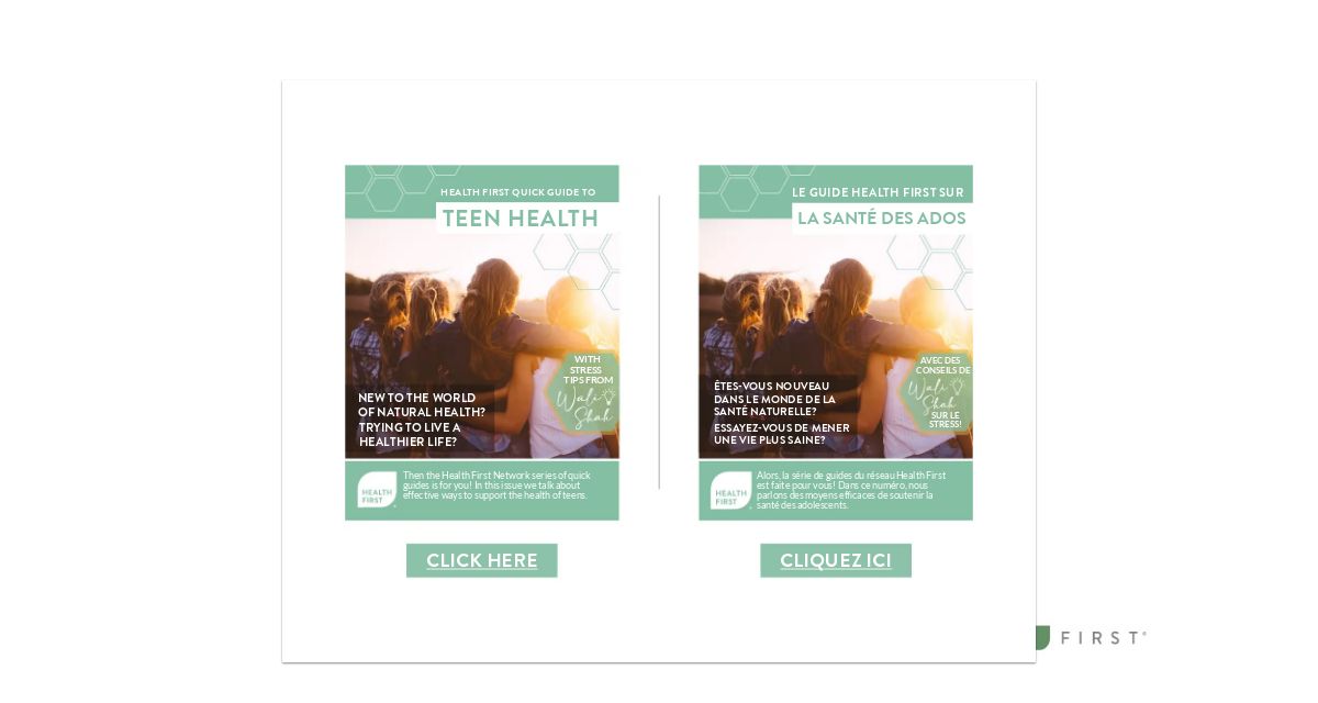 Teen Health Quick Guide / Guide Santé des Ados