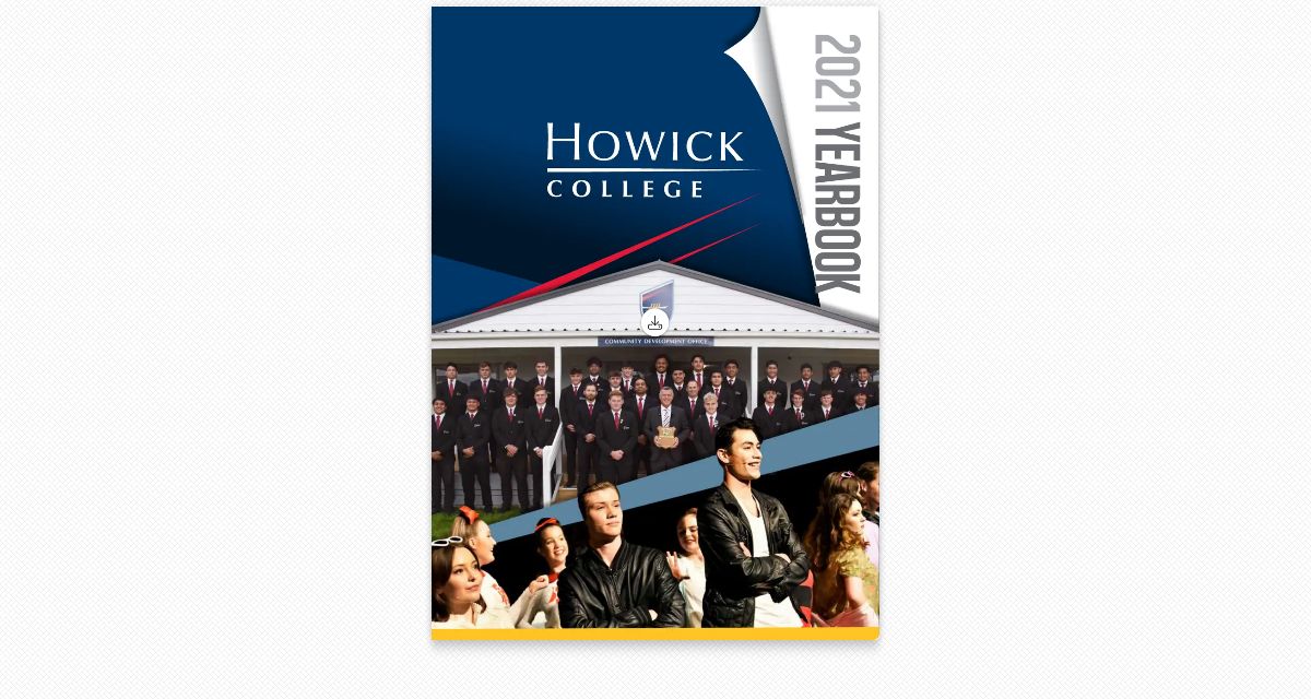 2021 Howick College Yearbook