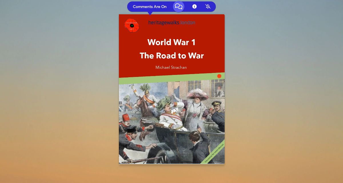 World War 1 The Road to War