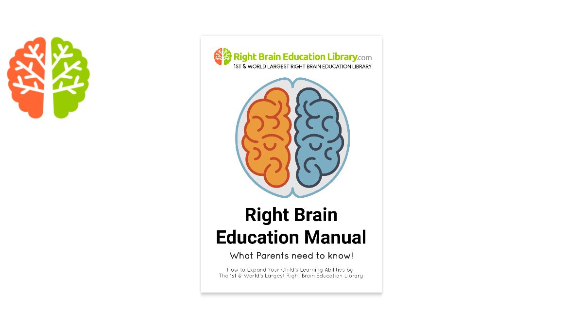Right Brain Education Manual : simplebooklet.com