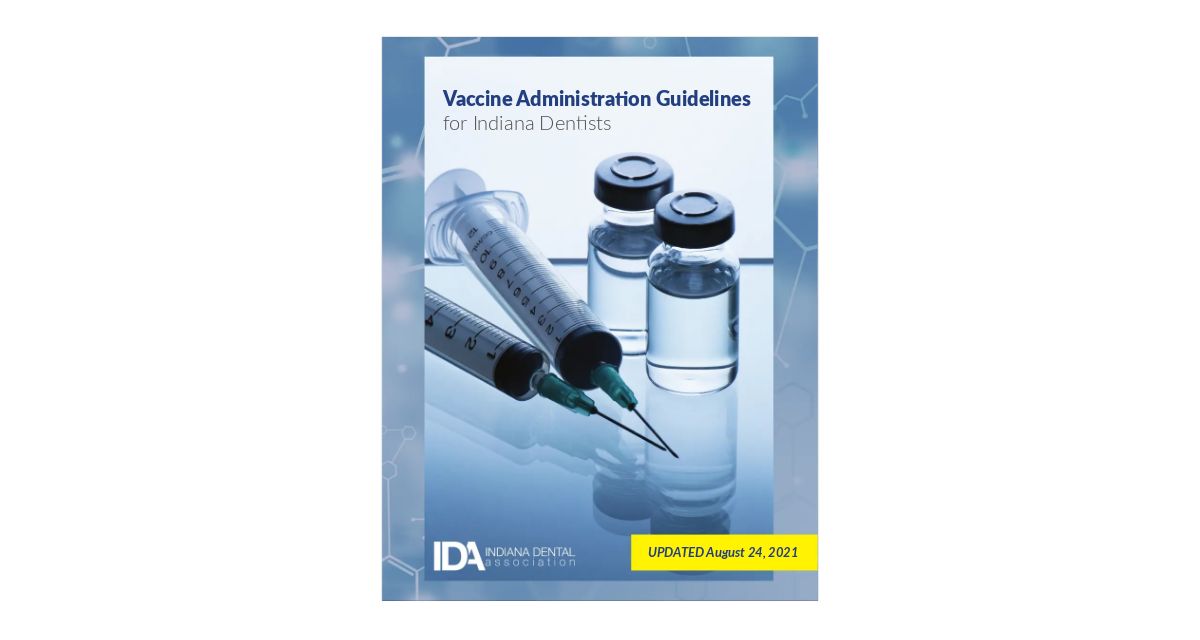 IDA Vaccine Guide for Dentists
