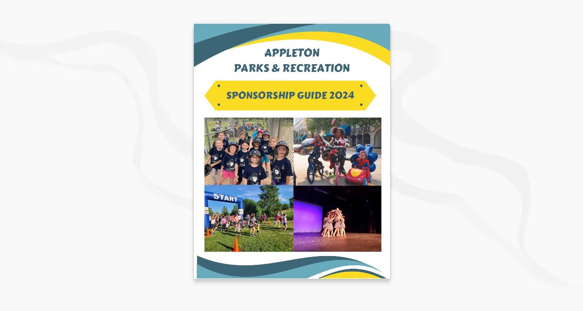 Appleton Parks & Recreation 2024 Sponsorship Guide