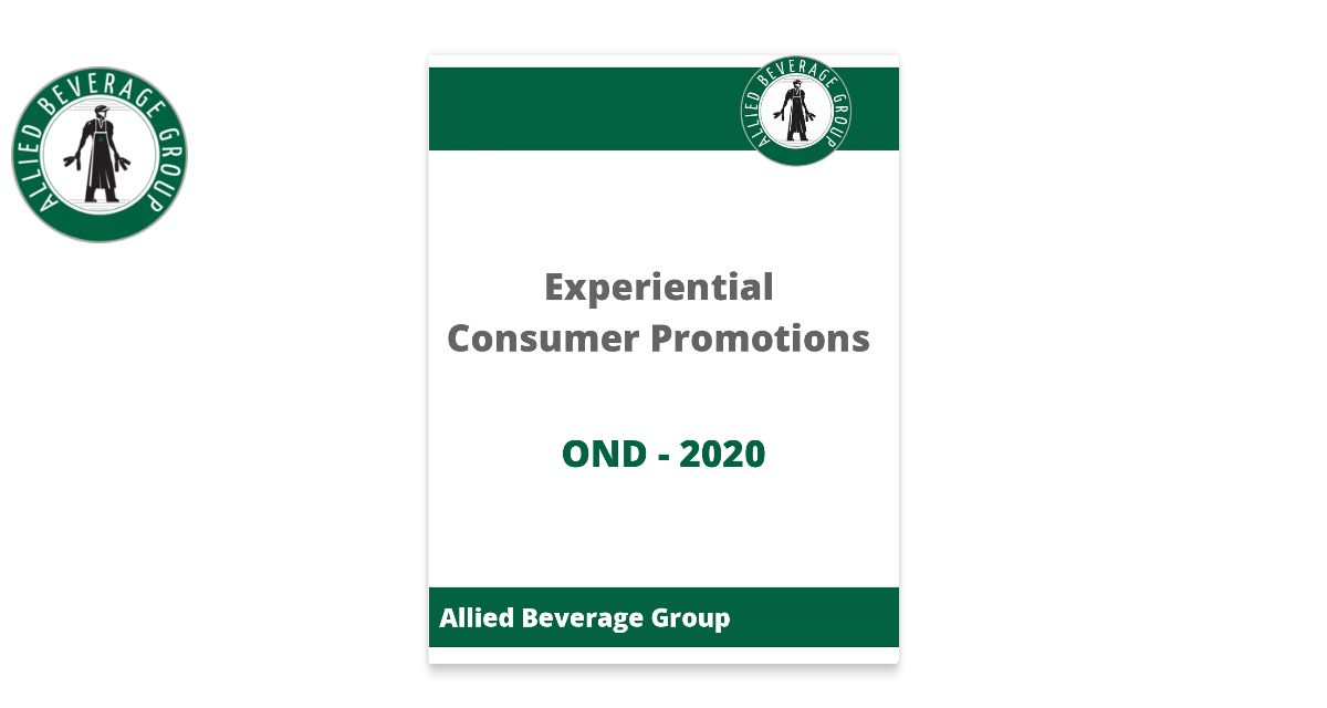 Experiential Consumer Promotions 2020