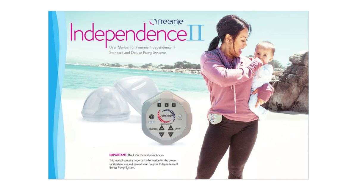 Freemie Independence II Standard and Deluxe Pump User Manual