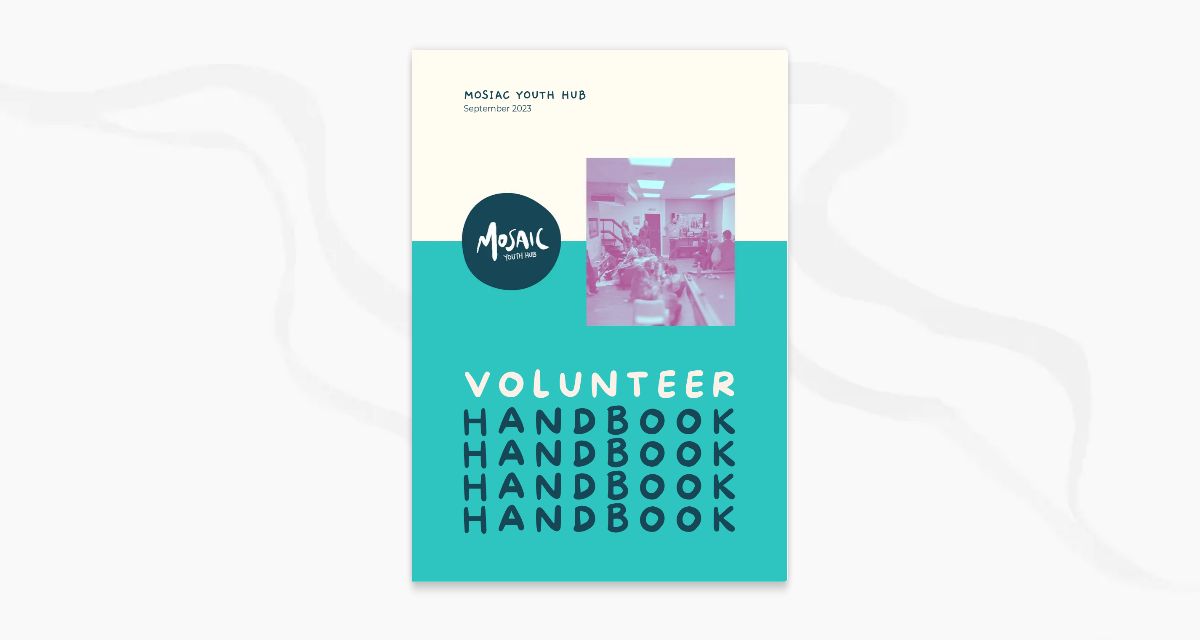 Mosaic Volunteer Handbook : simplebooklet.com