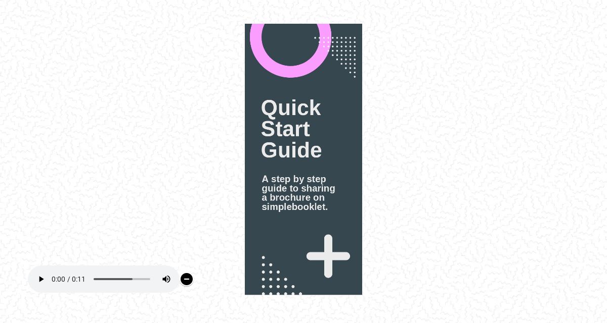 Make Your First Brochure