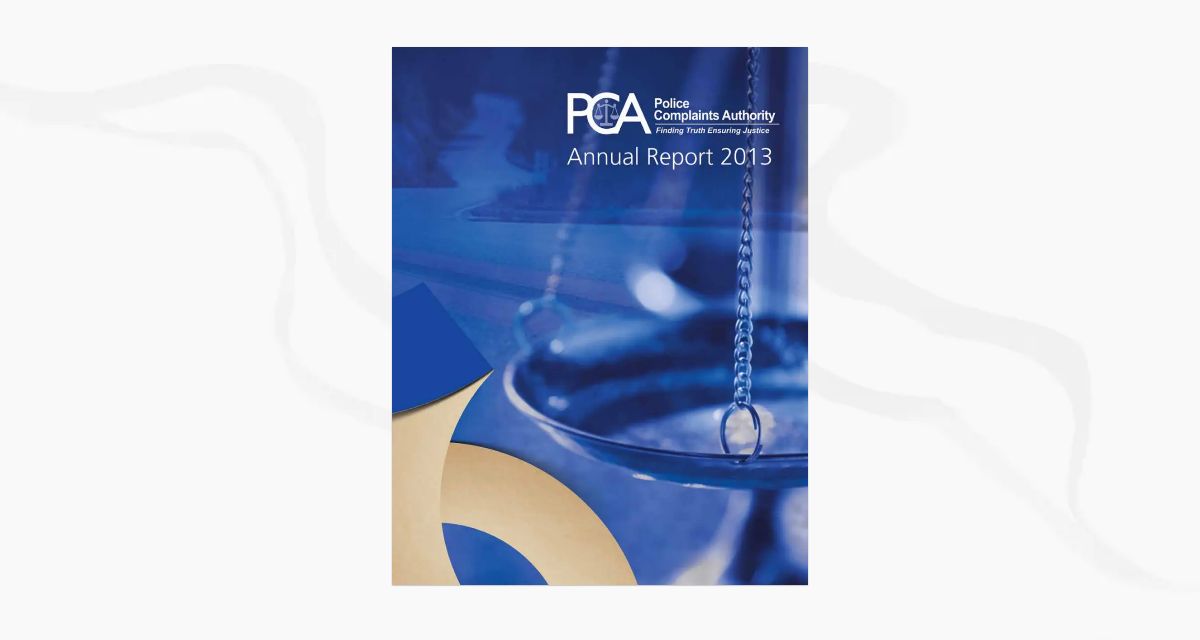 PCA Annual Report 2012 / 2013